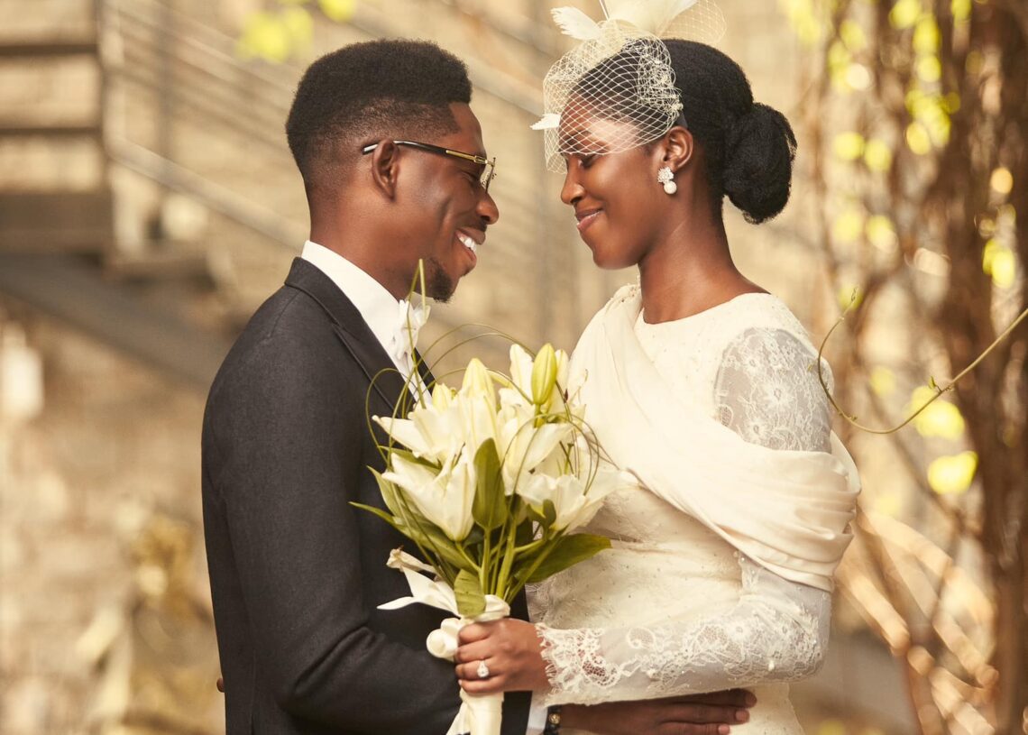 Moses Bliss Wedding Celebration With Marie Wiseborn - Kente Knots
