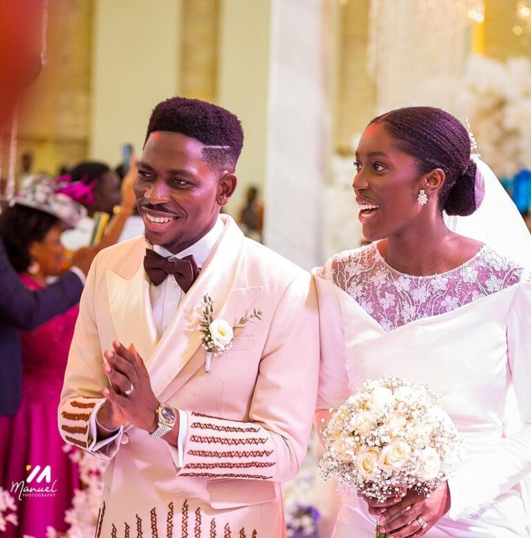 Moses Bliss Traditional Wedding With Ghanaian Bride - Kente Knots