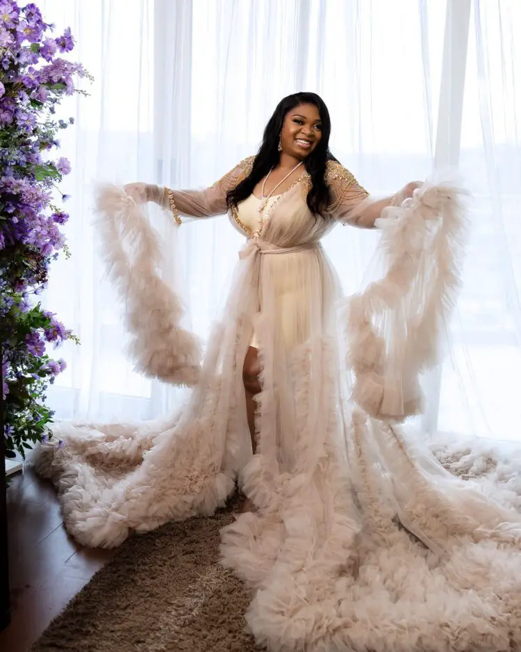 Luxury Bridal Robes For Your Wedding Day - Kente Knots