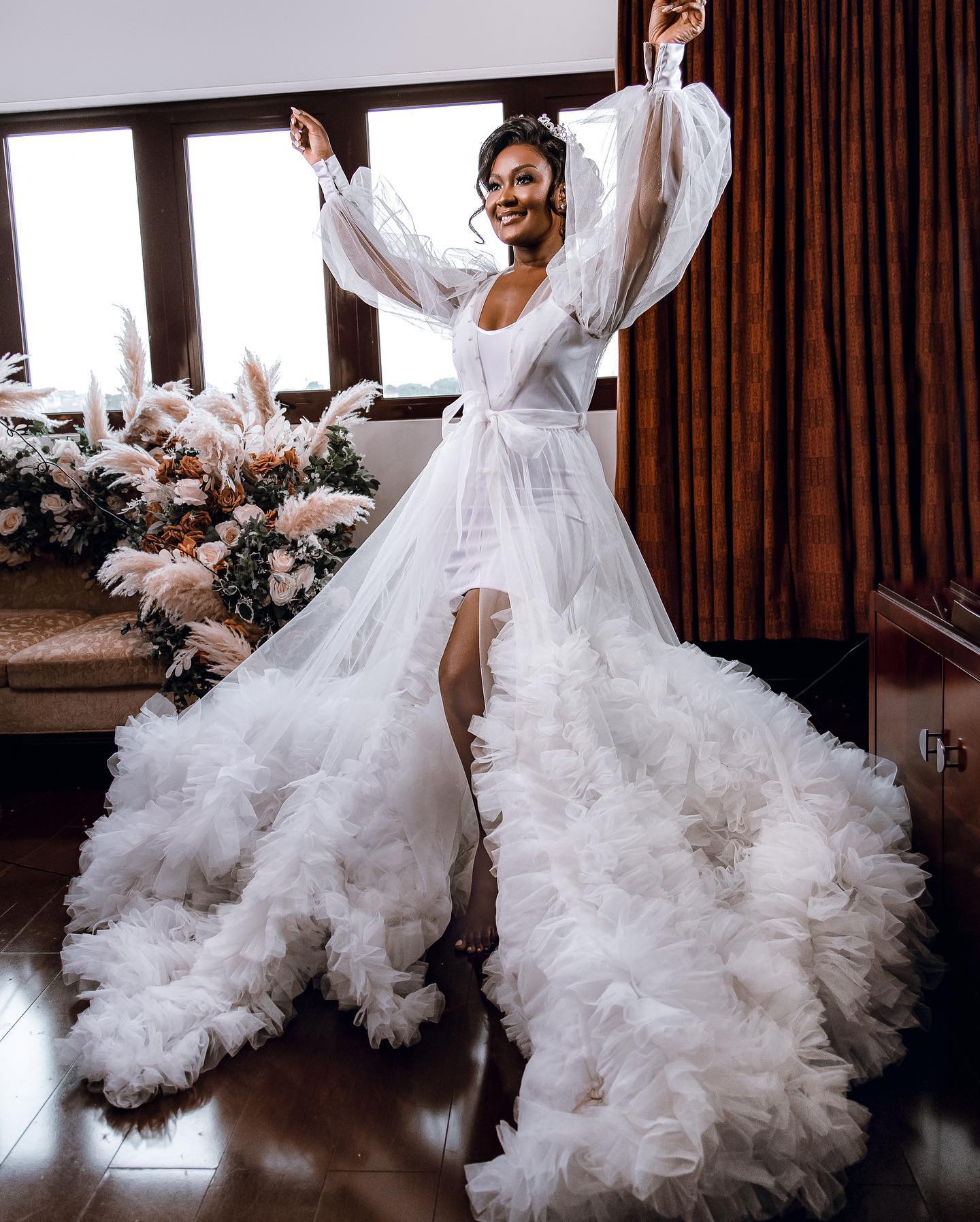 Luxury Bridal Robes For Your Wedding Day - Kente Knots