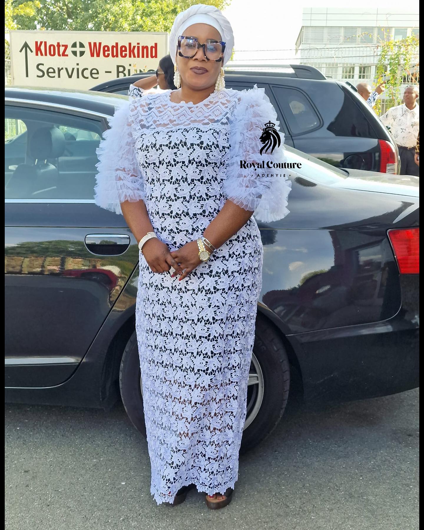 Timeless Lace Dress Styles For Wedding Guests By Royal Couture - Kente ...