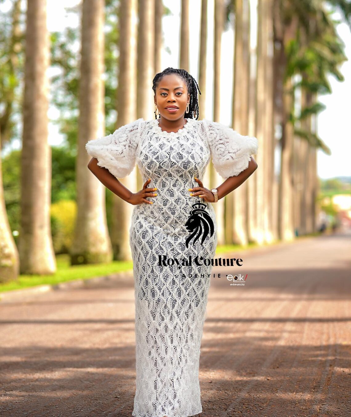 Timeless Lace Dress Styles For Wedding Guests By Royal Couture - Kente ...