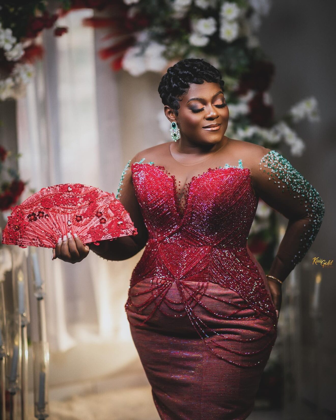 13 Engagement Dress for Plus Size Brides(Chic & Curvy) - Kente Knots