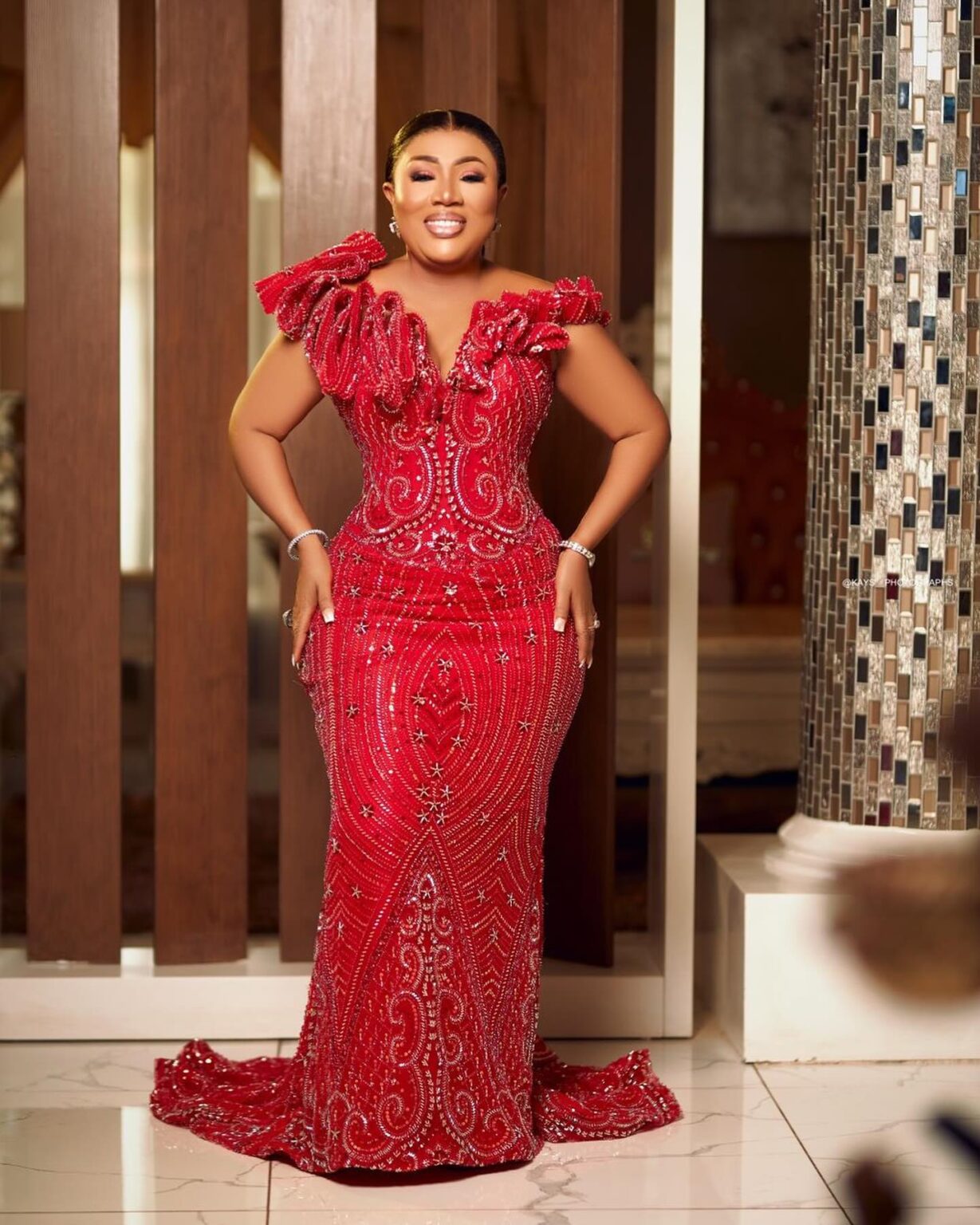 Eye-Catching Wedding Guest Dress Styles to Wear This Year - Kente Knots