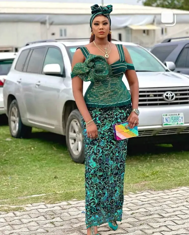 Lace Styles for Wedding Guest to Steal the Spotlight - Kente Knots