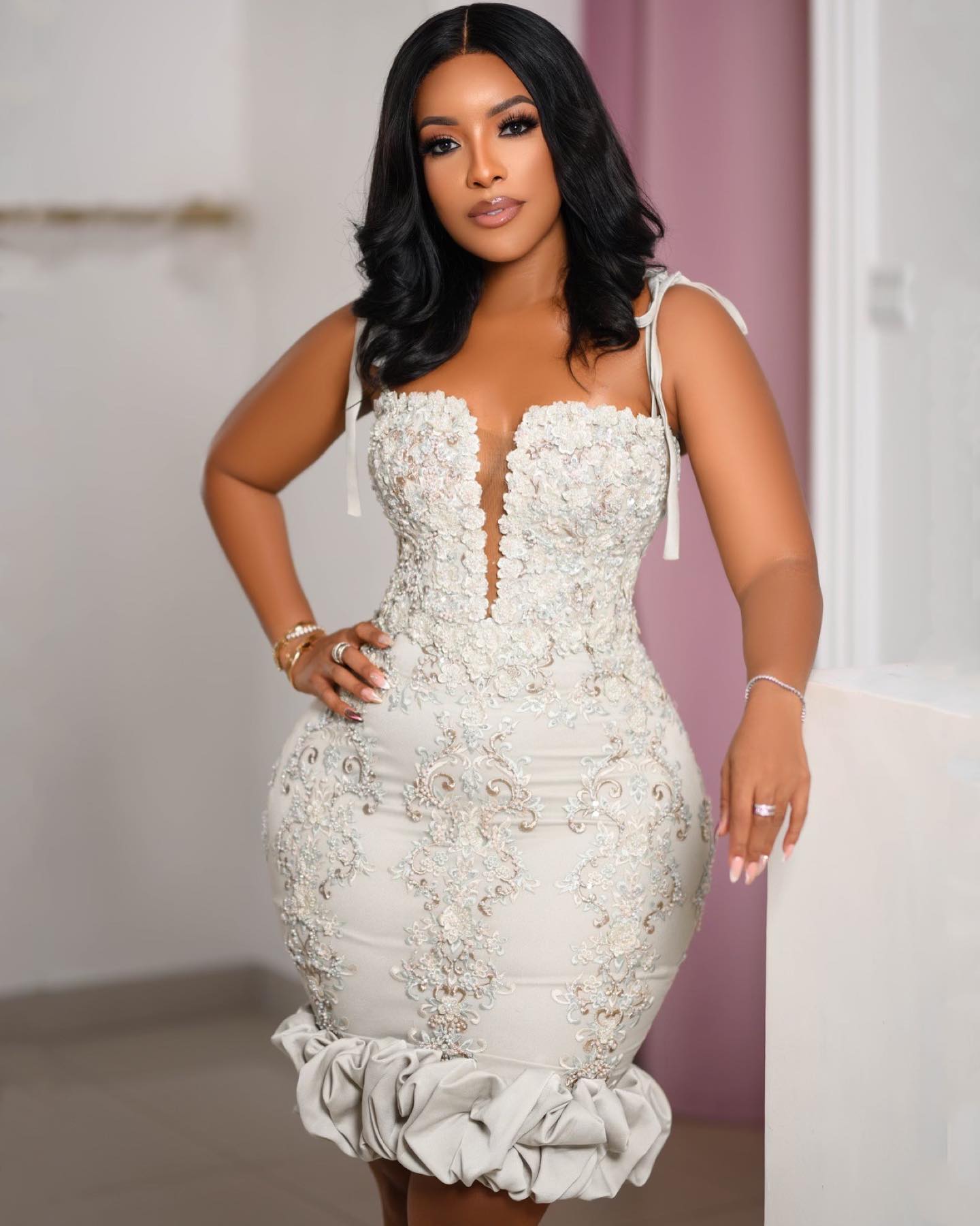 Must-See Lace Styles For Wedding Guests - Kente Knots