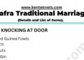 Ewe Traditional Marriage List - Kente Knots
