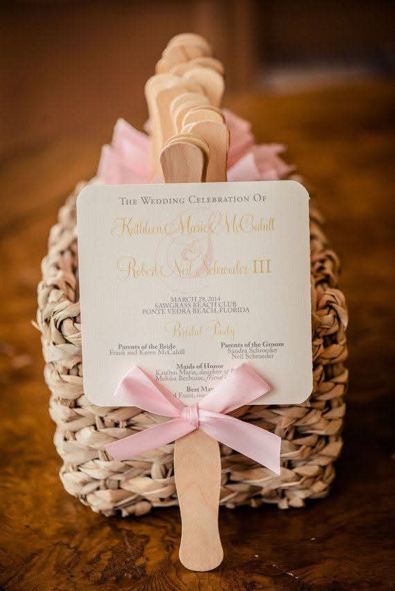 Beautiful Wedding Program Outline Designs + What to Include in Yours ...