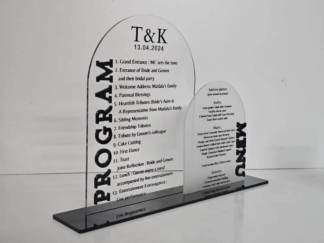 Beautiful Wedding Program Outline Designs + What to Include in Yours ...