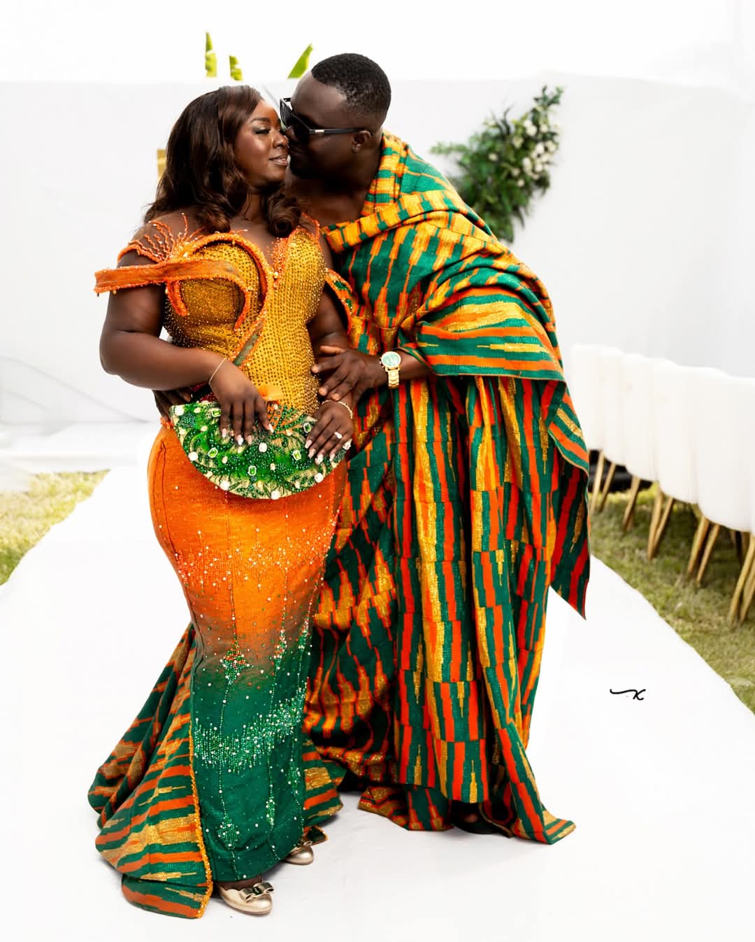 Best Kente Styles and Colors for Weddings in 2025,,, - Kente Knots