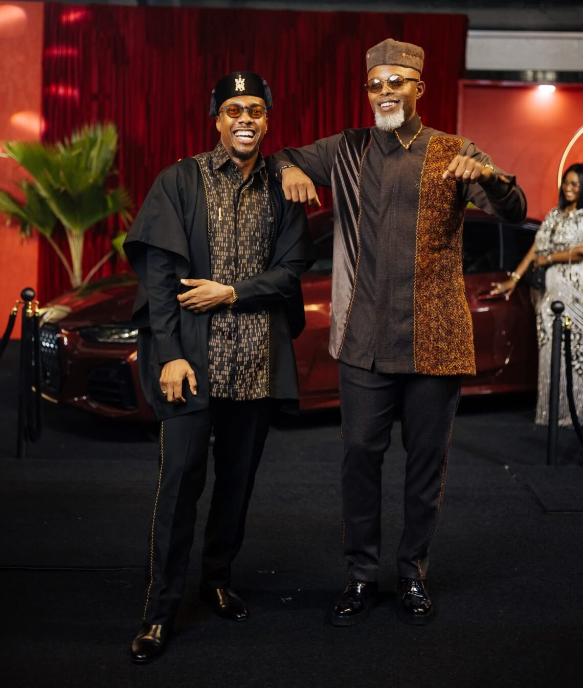 6 Stylish Groom Looks We Loved at the #EMYAfrica25 - Kente Knots